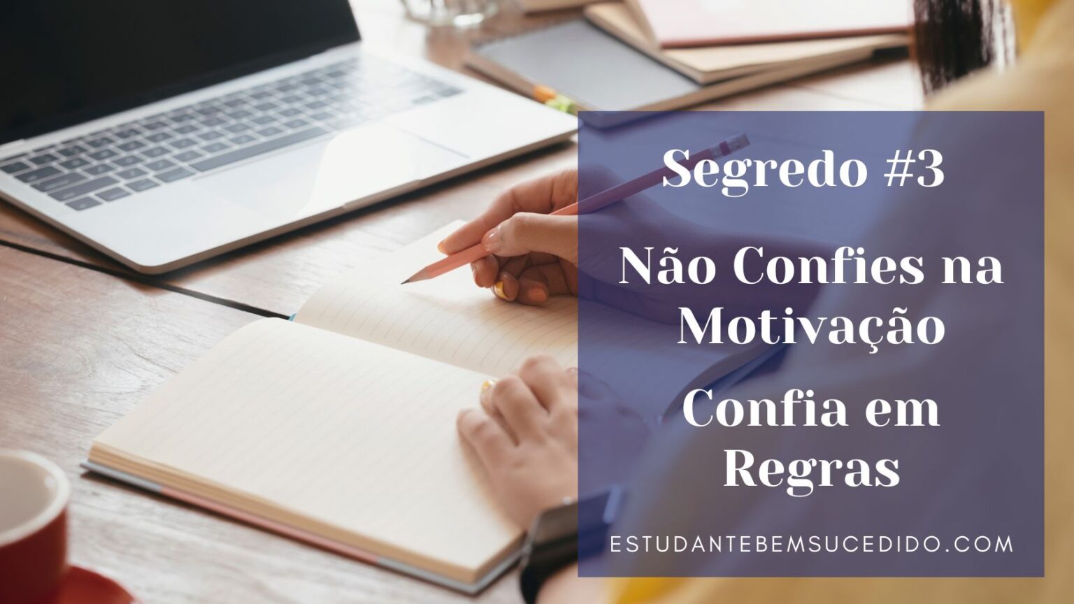 Motivação Para Estudar Estudante Bem Sucedido